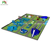 China Inflatable Water Park With Swimming Pool Inflatable Water Park For Kids And Adult for sale
