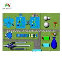 China Inflatable Water Park With Swimming Pool Inflatable Water Park For Kids And Adult for sale
