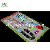China Inflatable Water Park Kid Adult Commercial Pvc Water Play Equipment Inflatable Land Water Park For City Park for sale