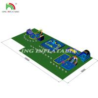 China Commercial Outdoor Water Park With Slide And Pool For Kids And Adults for sale