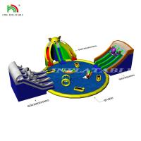 China Commercial Outdoor Water Park With Slide And Pool For Kids And Adults for sale