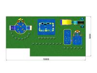 China Commercial Outdoor Water Park With Slide And Pool For Kids And Adults for sale