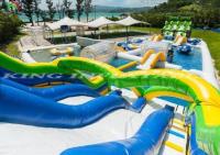 China Amusement Park Inflatable Water Park Game Large Play Slide Children Playhouse Outdoor Playground Equipment for sale