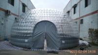 China Factory Custom 0.6mm Pvc Tarpaulin Bubble Tent Inflatable Clear Tent for Event for sale