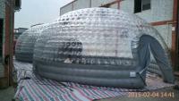 China Factory Custom 0.6mm Pvc Tarpaulin Bubble Tent Inflatable Clear Tent for Event for sale