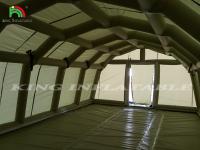 China Outdoor Portable PVC Inflatable Camping Tent Waterproof Medical Rescue air Tent for sale