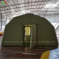 China Outdoor Portable PVC Inflatable Camping Tent Waterproof Medical Rescue air Tent for sale