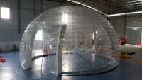 China Outdoor Portable Customized Transparent Inflatable Dome Swimming Pool Cover Tent Bubble Tent for sale