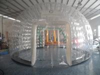 China Outdoor Portable Customized Transparent Inflatable Dome Swimming Pool Cover Tent Bubble Tent for sale