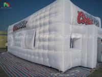 China Backyard Inflatable Nightclub Tent Night Club Party Inflatable Disco Light Inflatable Nightclub Cube Tent for sale