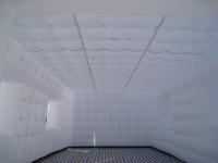 China Backyard Inflatable Nightclub Tent Night Club Party Inflatable Disco Light Inflatable Nightclub Cube Tent for sale