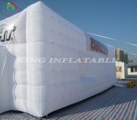China Backyard Inflatable Nightclub Tent Night Club Party Inflatable Disco Light Inflatable Nightclub Cube Tent for sale