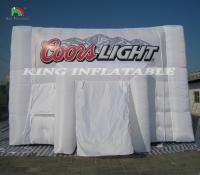 China Backyard Inflatable Nightclub Tent Night Club Party Inflatable Disco Light Inflatable Nightclub Cube Tent for sale