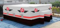 China Advertising Giant Inflatable Tent with LED Light Inflatable House Tent for Promotional Exhibitions for sale