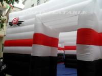 China Advertising Giant Inflatable Tent with LED Light Inflatable House Tent for Promotional Exhibitions for sale