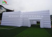 China High Quality Led light cube party nightclub tent white inflatable night club for party for sale