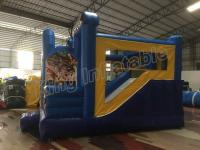 China Justice League Teen Titans Inflatable Jumping Castle For Kids Bouncy Castle for sale