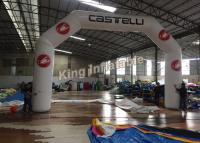 China Outdoor Durable Oxford Event White Inflatable Arches For Promotion Or Advertising for sale