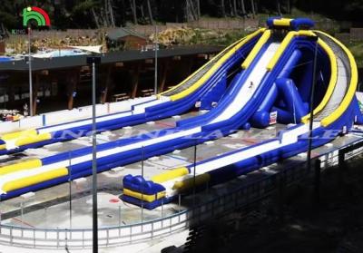 China High Quality Customization 3 Lanes Inflatable Water Slide for sale