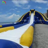 China High Quality Customization 3 Lanes Inflatable Water Slide for sale