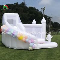 China Bouncer Slide Combo Inflatable Bouncy House Castle With Slide and Pool Jumping Castle for Kids Adults for sale