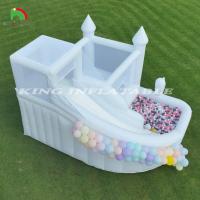 China Bouncer Slide Combo Inflatable Bouncy House Castle With Slide and Pool Jumping Castle for Kids Adults for sale