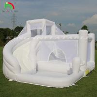 China Bouncer Slide Combo Inflatable Bouncy House Castle With Slide and Pool Jumping Castle for Kids Adults for sale