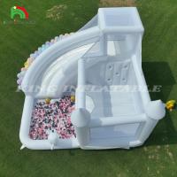 China Bouncer Slide Combo Inflatable Bouncy House Castle With Slide and Pool Jumping Castle for Kids Adults for sale