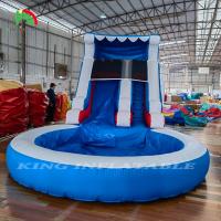 China Commercial Inflatable Water Slide Jumper Bounce House Castle Waterslide Pool for sale