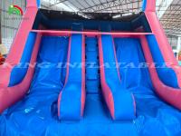 China Popular Commercial Inflatable Water Slides with Pool for sale