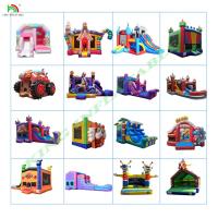 China Inflatable Moonwalk Water Jumper Bouncer Moon walk Bouncy Castle Jumping Commercial Rainbow Bounce House Party Rentals for sale