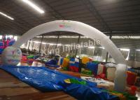 China 210D Nylon 10*5m White Unsealed Inflatable Arches For Event Or Advertising for sale