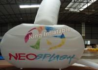China 210D Nylon 10*5m White Unsealed Inflatable Arches For Event Or Advertising for sale