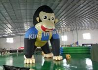 China Giant 6m High Event  Inflatable Monkey / Inflatable Animal Cartoon For Advertising for sale