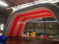 China Custom White Inflatable Event Tent Size 10*5*5m For Shelter Or Advertising for sale