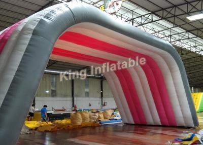 China Custom White Inflatable Event Tent Size 10*5*5m For Shelter Or Advertising for sale