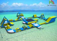 China Customized Amazing aqua park Kids Inflatable Water Parks For Sea Airtight / Sealed Type for sale