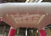 China OEM Pink Commercial Inflatable Advertising Unsealed Inflatable Tent size 3*3m for sale