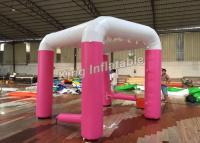 China OEM Pink Commercial Inflatable Advertising Unsealed Inflatable Tent size 3*3m for sale
