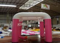 China OEM Pink Commercial Inflatable Advertising Unsealed Inflatable Tent size 3*3m for sale
