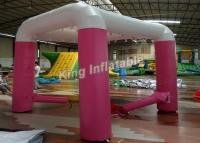 China OEM Pink Commercial Inflatable Advertising Unsealed Inflatable Tent size 3*3m for sale