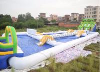 China Sealed Type Commercial Inflatable Swimming Pool Water Slides For Kids for sale