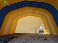 China Big Inflatable Arch Buildings Tent Sport Inflatable Air Dome Tunnel Tent For Sales for sale