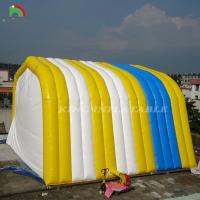 China Big Inflatable Arch Buildings Tent Sport Inflatable Air Dome Tunnel Tent For Sales for sale