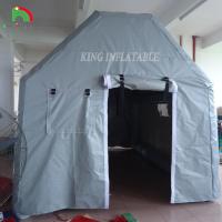 China China Outdoor Customized Size Logo Print Hospital Isolation Tent Waterproof PVC Cover Tent for sale