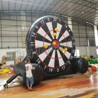China Soccer Darts Outdoor  Interactive Kickball Inflatable Dart Board Sport Game for sale