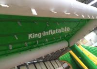China Custom 10*20 Feet Misting Inflatable Event Tent With Green And White Colors for sale