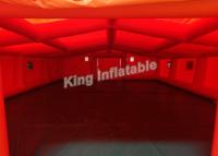 China Orange Custom PVC 8*6 M Giant  Inflatable Tents For Event Or Warehouse for sale