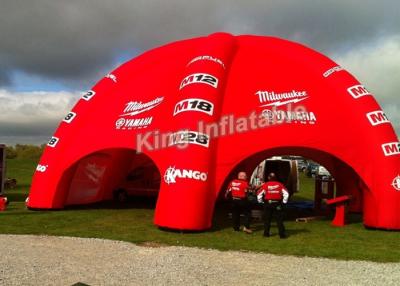 China Red Giant Inflatable Spider Tent Diameter 12m For Event Or Exhibition for sale