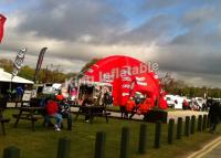 China Red Giant Inflatable Spider Tent Diameter 12m For Event Or Exhibition for sale